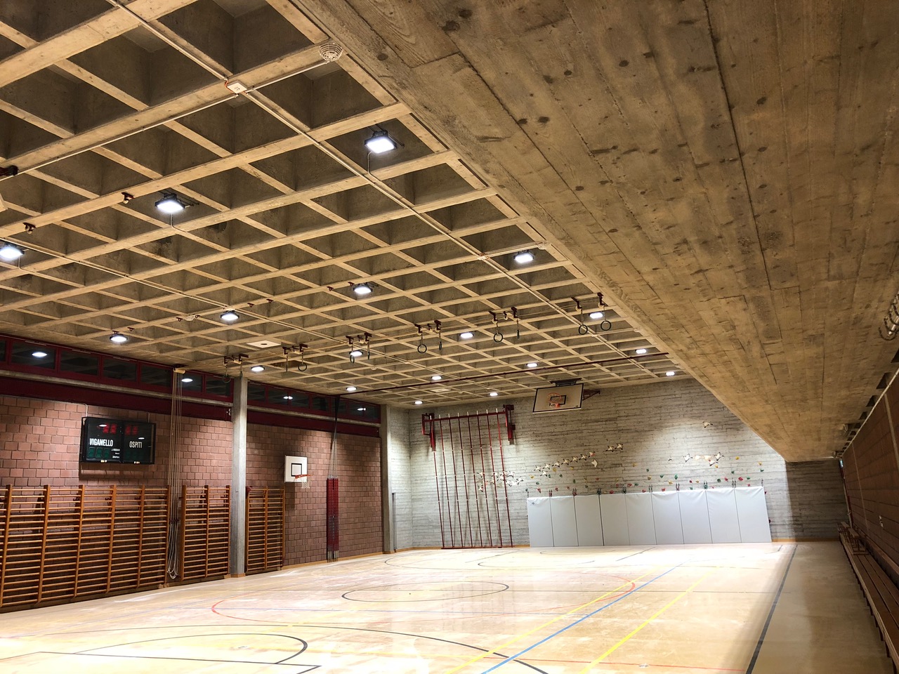 【Project】120W School Gymnasium Lighting - AOK LED Light